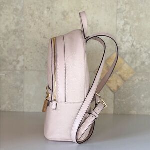 Michael Kors | Bags | Michael Kors Kenly Medium Backpack Pink Gold ...